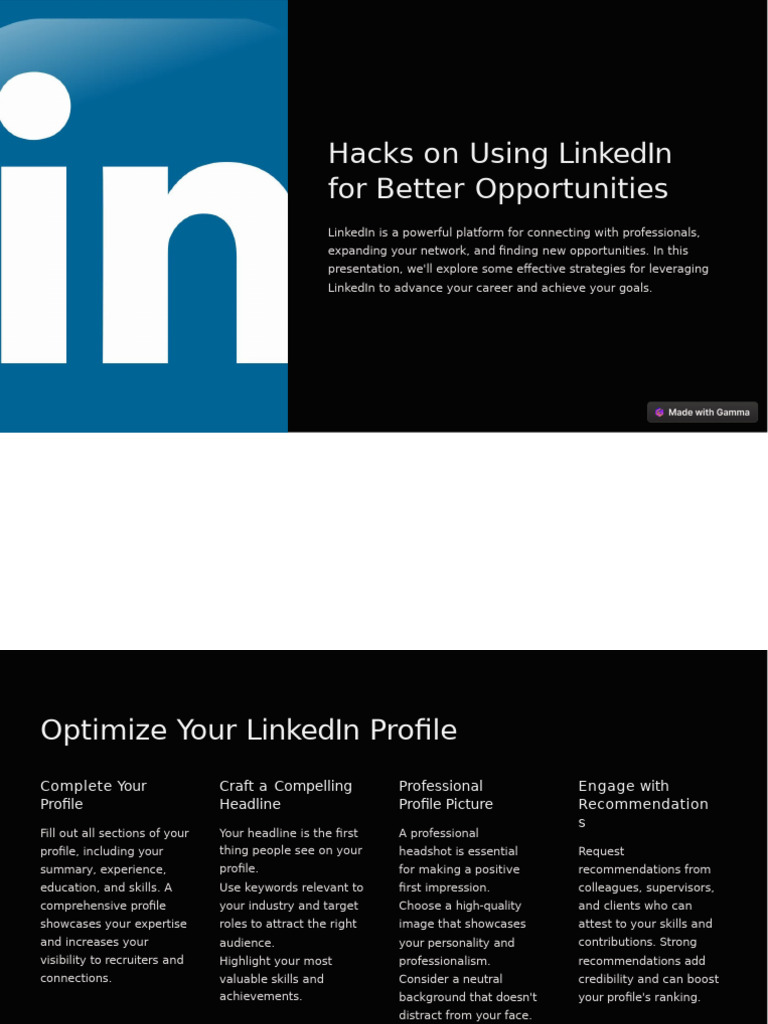 LinkedIn Strategies for Executives | PDF | Linked In | Recruitment