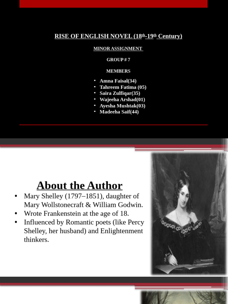 Presentation1 Frankenstein | PDF