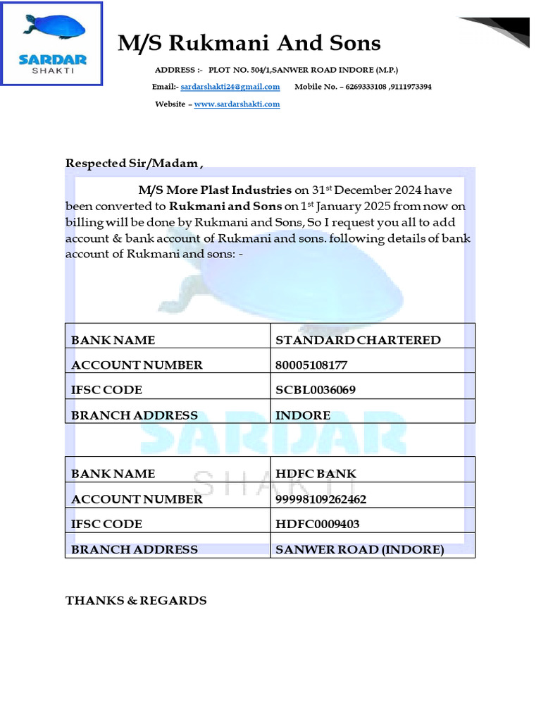 SBI Demand Draft Details for Rukmani & Sons | PDF