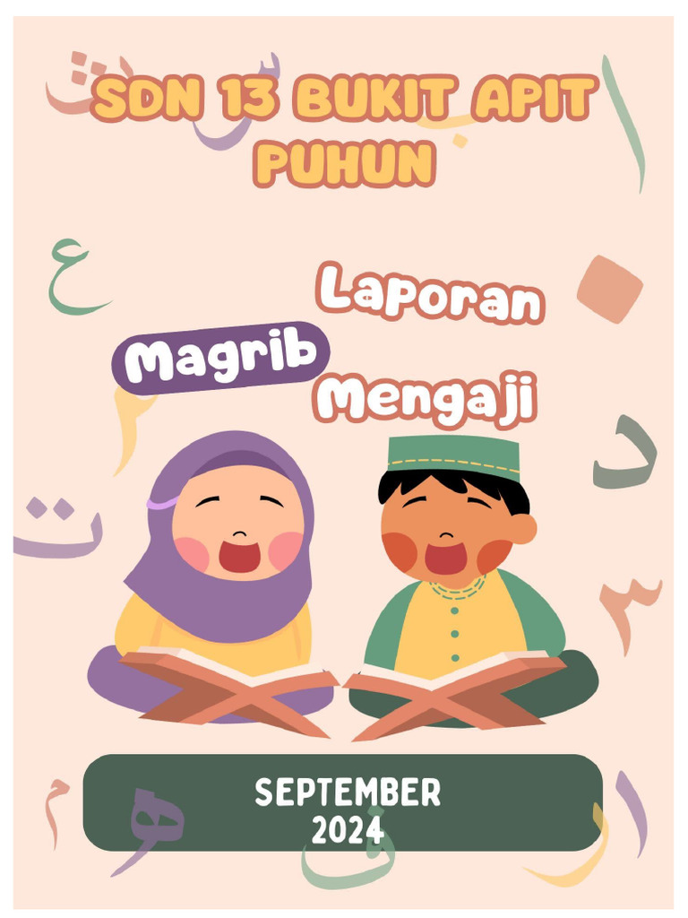 Laporan Kegiatan Magrib Mengaji | PDF