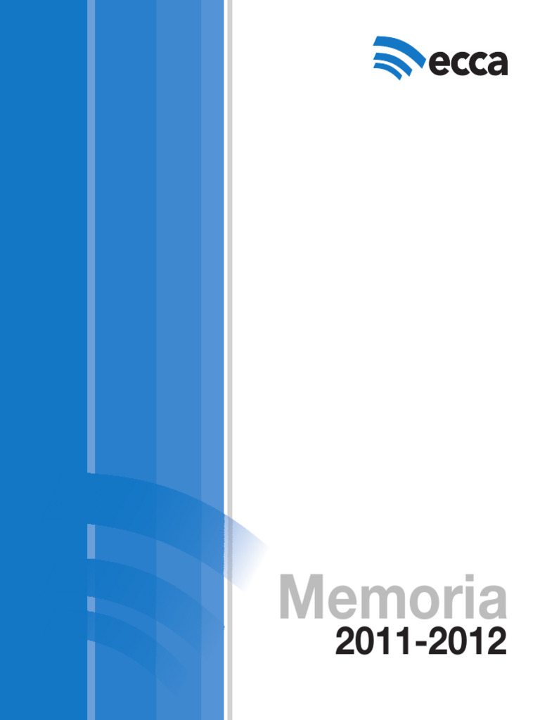 Memoria Anual Radio ECCA 2011-2012 | PDF