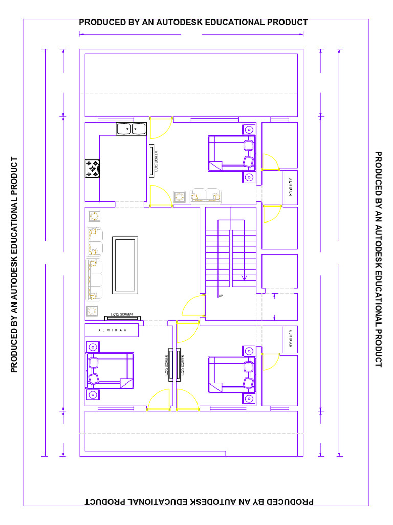 Ground Floor Layout with Dimensions | PDF