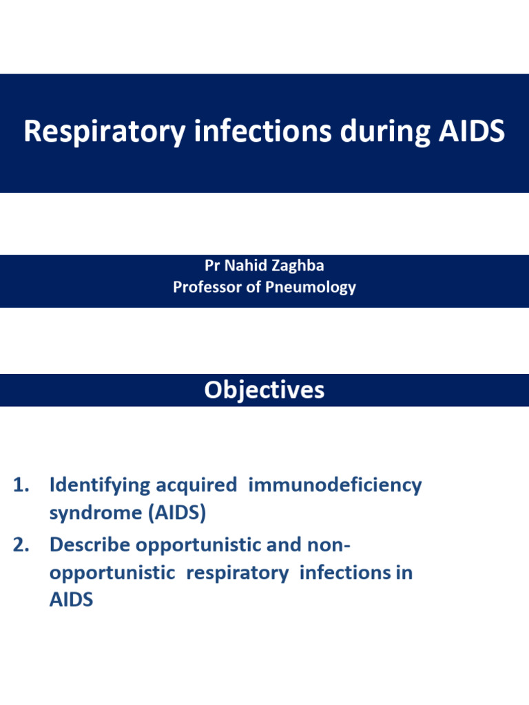 9.respiratory Infections During AIDS | PDF | Hiv/Aids | Infection