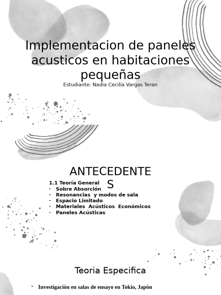 Diapositiva expo final Nadia Vargas | PDF | Sonido | Acústica