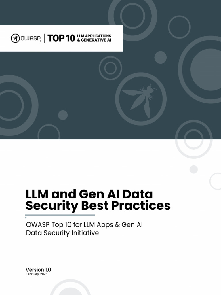 LLM Data Security Best Practices Guide | PDF | Computer Security | Security