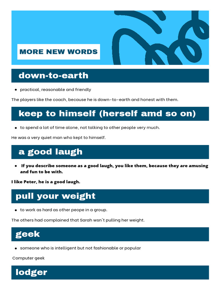 Lesson 3 Vocabulary Overview | PDF