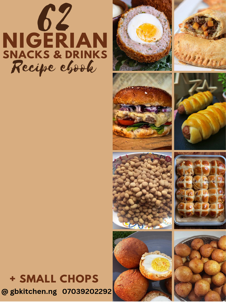 Nigerian Snacks and Baking Recipes | PDF | Cakes | Teaspoon
