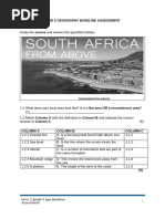 Grade 4 Geography Map Skills Booklet | PDF | Continent | South Africa