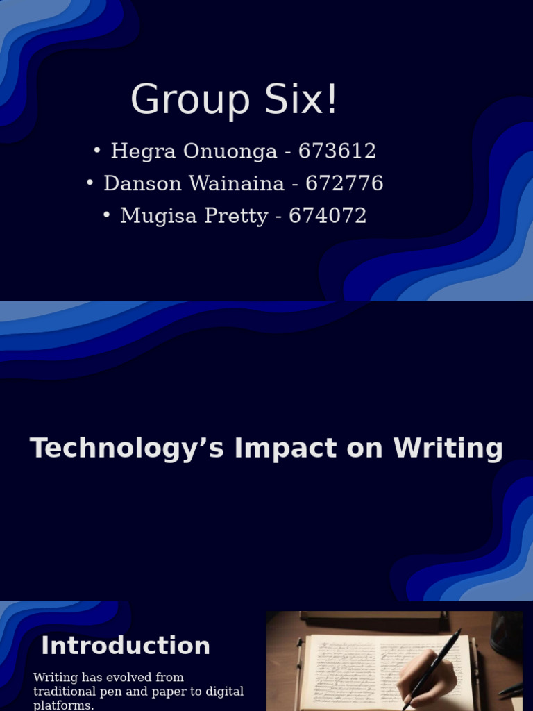 Technology's Impact on Writing | PDF