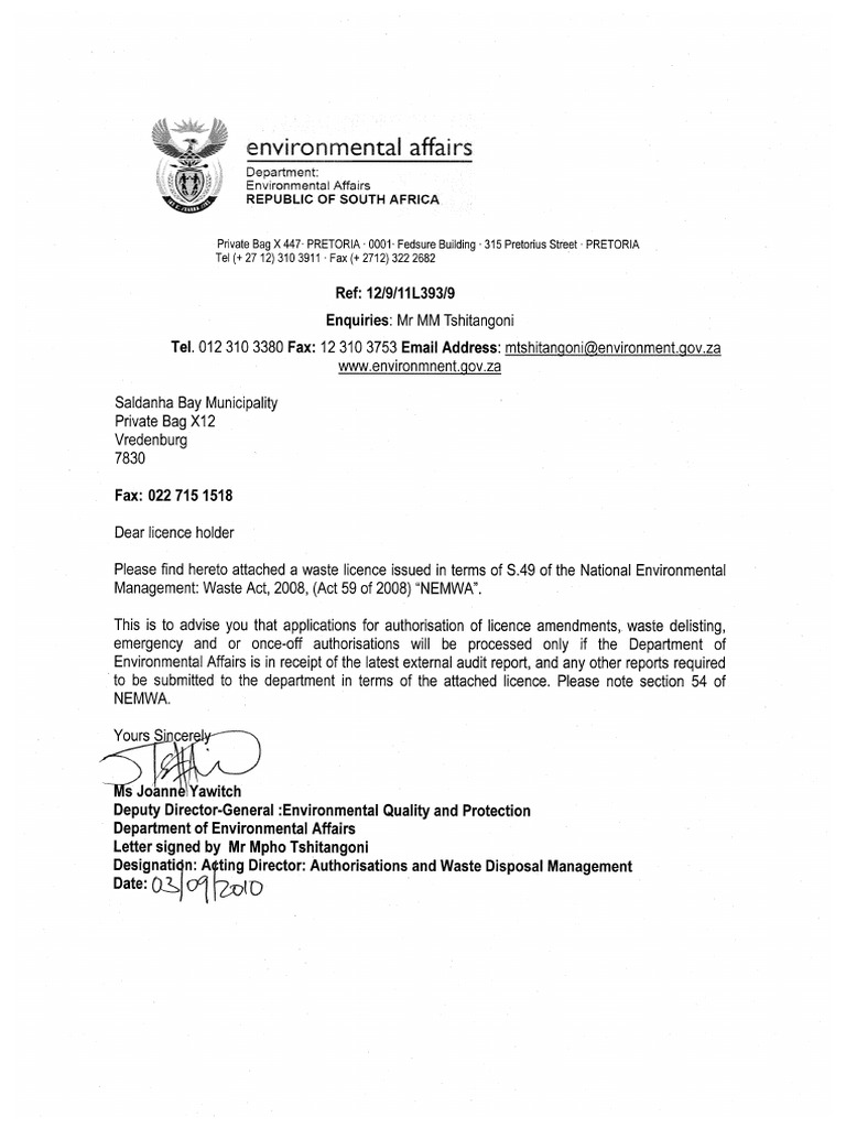 Paternoster (Saldanha Bay) | PDF