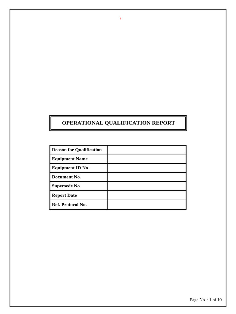 OQ report Air Handling Unit AHU-G-01 - Copy | PDF | Duct (Flow ...