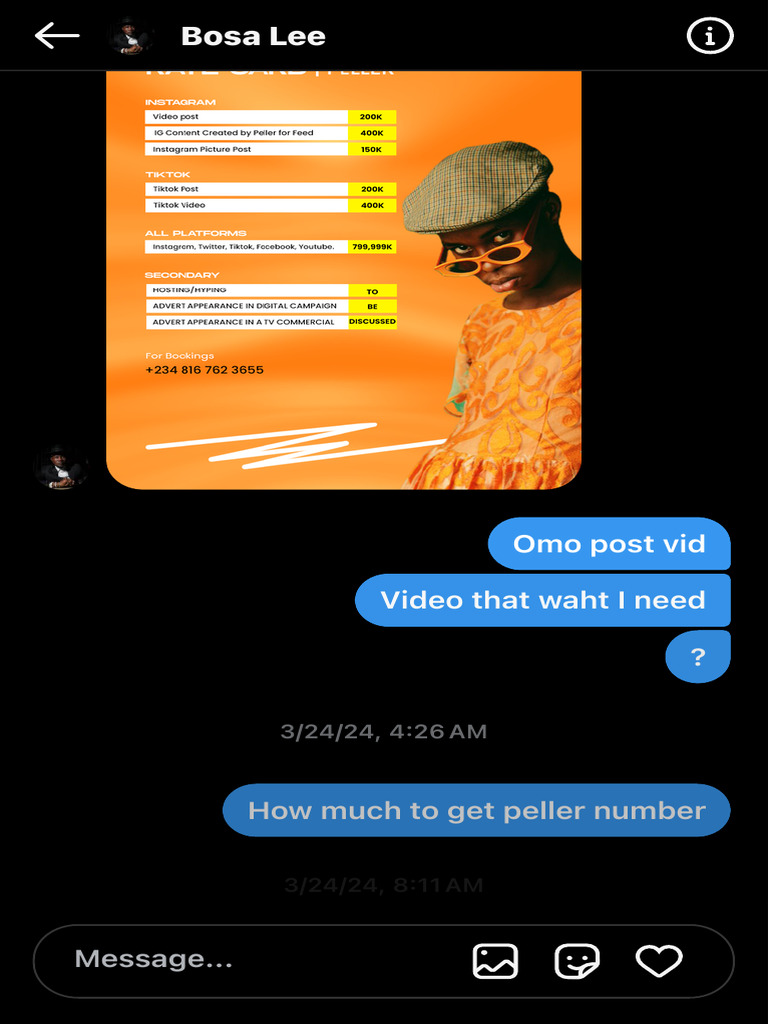 Chats - Instagram | PDF