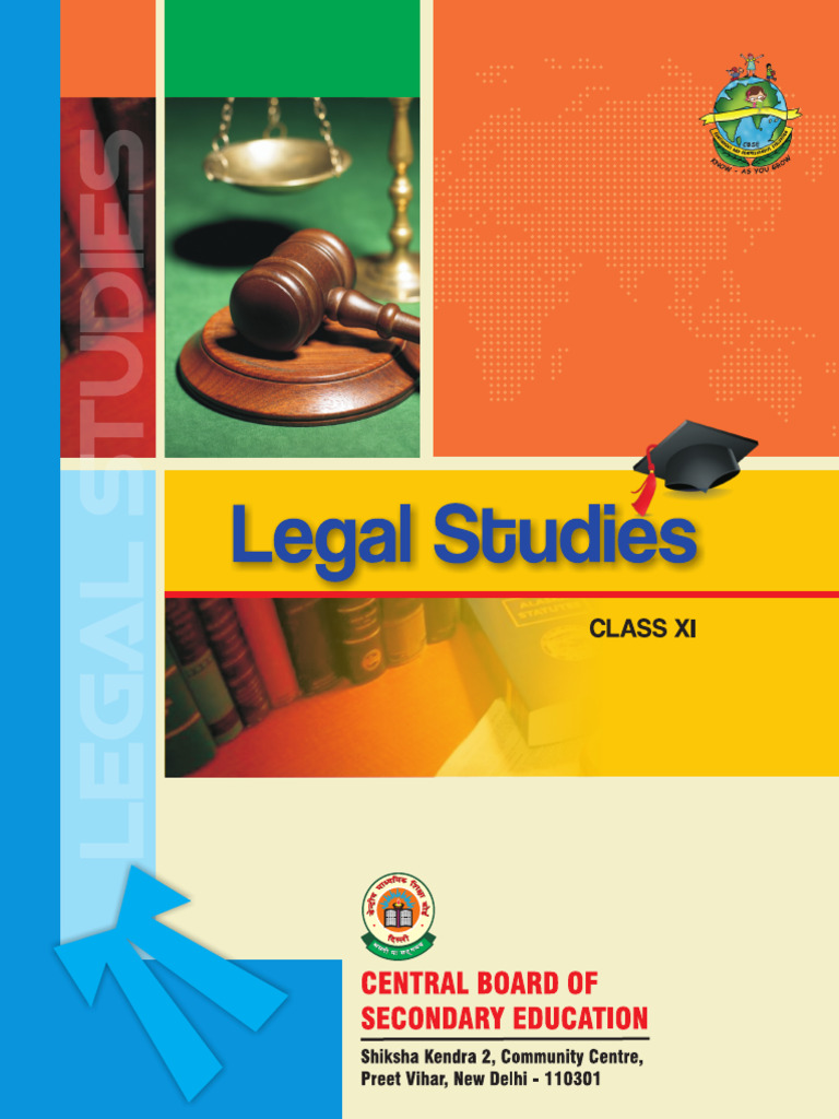Various - Legal Studies (Class 11) - 11-Central Board of Senior ...