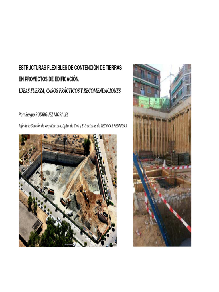 Muy Bueno Estructuras Flexibles Etsam Upm | PDF | Ingeniero civil | Fundación (Ingeniería)