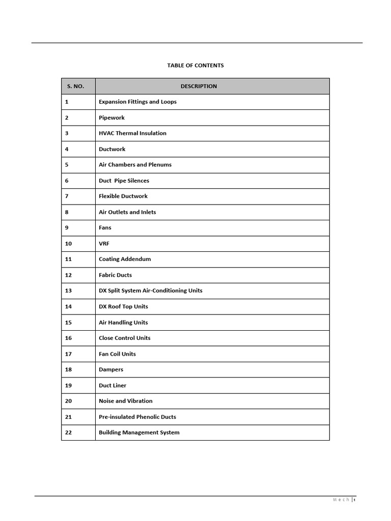 00 - TABLE OF CONTENTS.docx | PDF