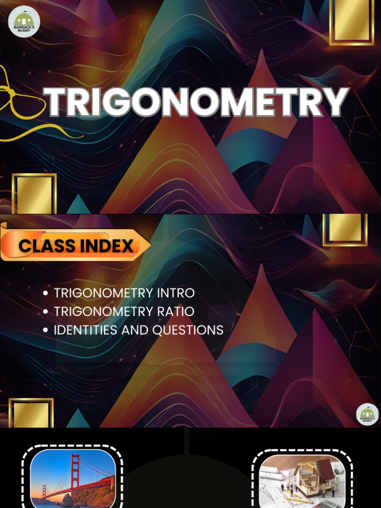Trigonometry Concepts and Ratios Guide | PDF