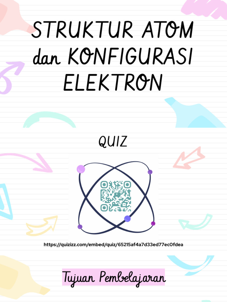 Struktur Atom Konfigurasi Elektron | PDF