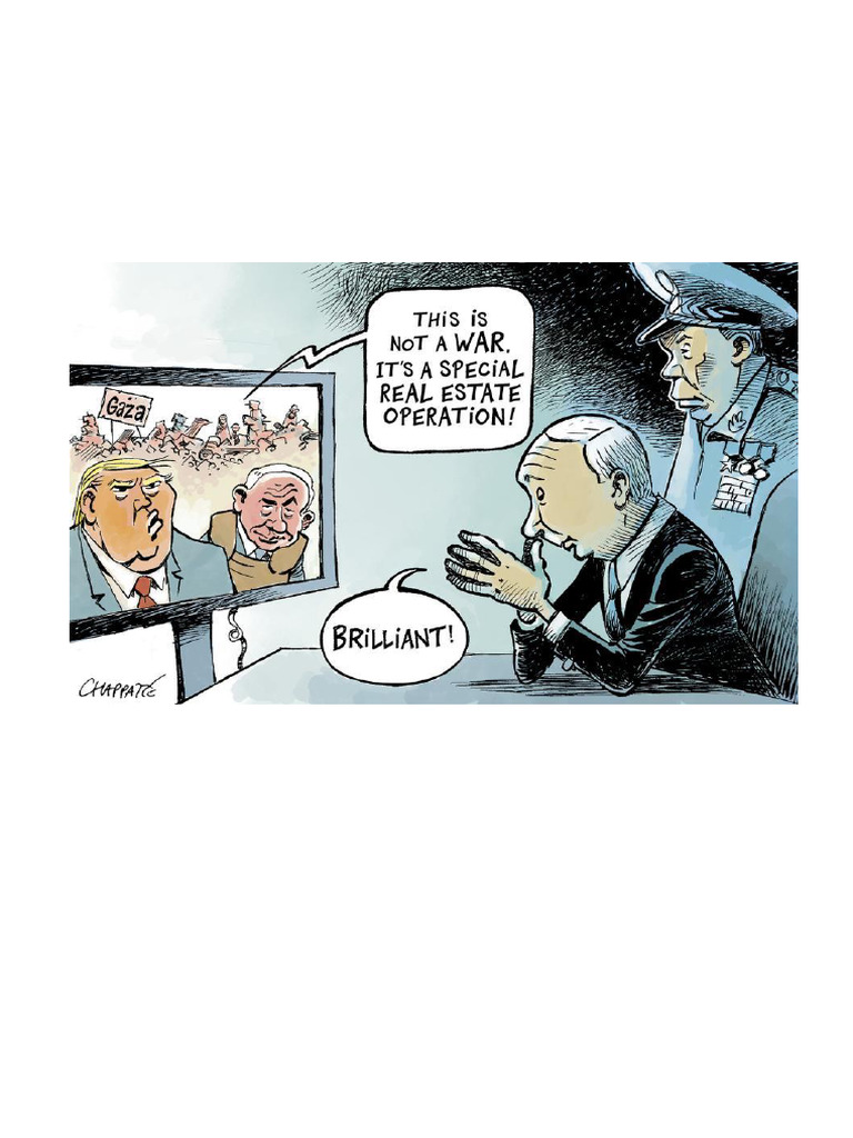 Patrick Chappatte Cartoons 2025 | PDF