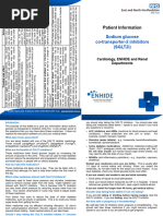 Sick Day Medication Guidelines for Diabetes | PDF | Aspirin | Drugs