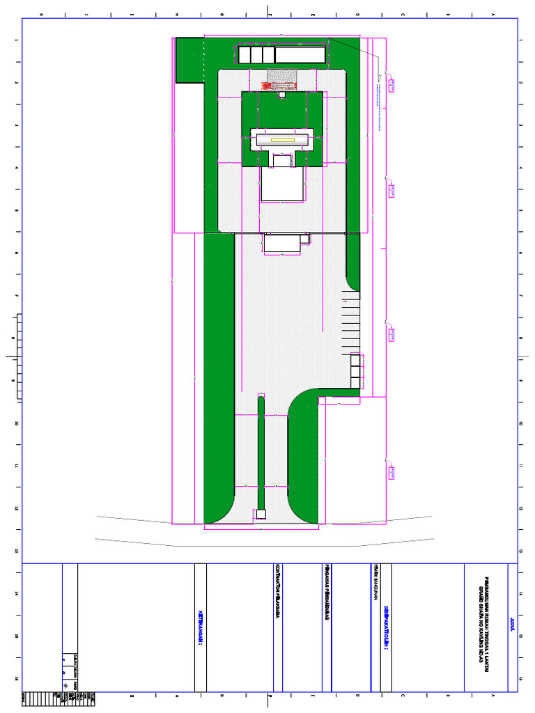 LAYOUT SPBU WONOGIRI | PDF