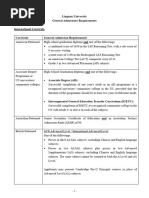 Equivalency of Foreign Educational Qualifications-2023 | PDF | High ...