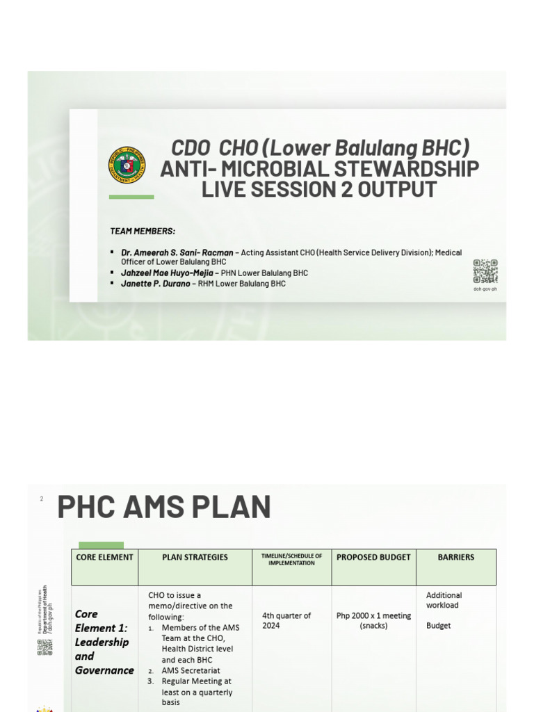 LIVE-SESSION-2-AMS-OUTPUT-CDO-Lower-Balulang-BHC_-Final-edit | PDF | Public Sphere | Public Services