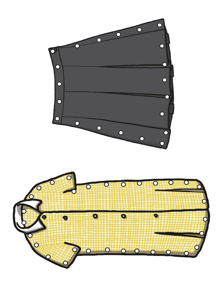 Clothes Threading Cut Outs | PDF