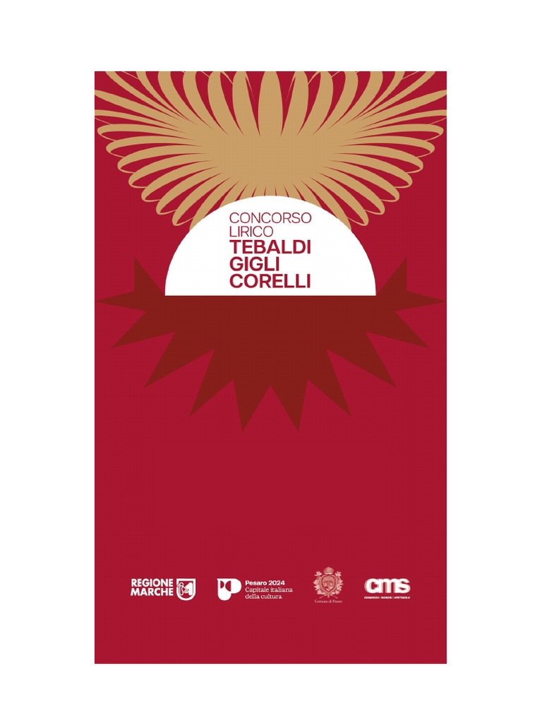 Concorso Lirico Tebaldi-Gigli-Corelli | PDF | Giuseppe Verdi | Giacomo Puccini