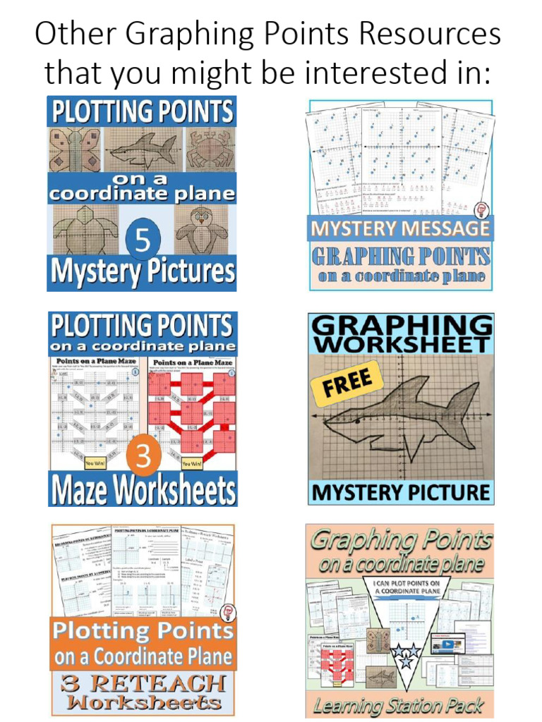 Bonus 2 - More Resources For Graphing Points | PDF