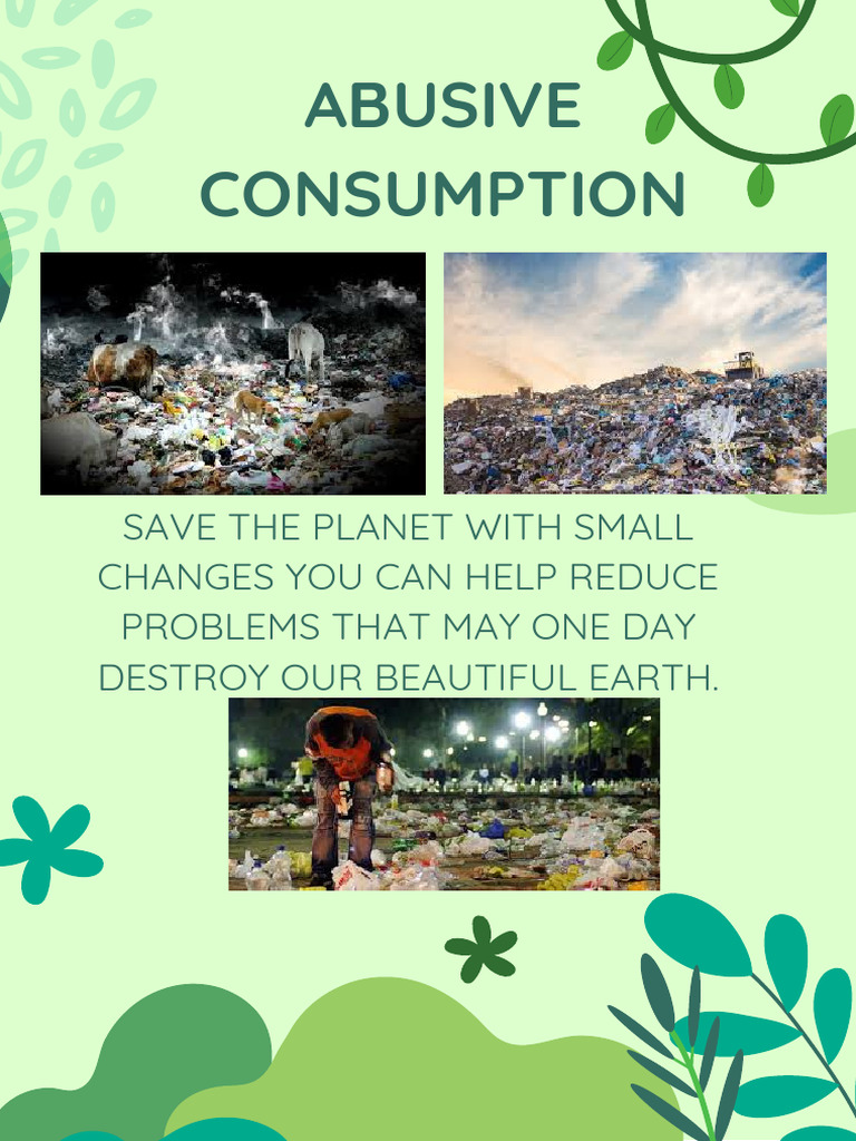 Green Illustrated Earth Day Poster PDF | PDF