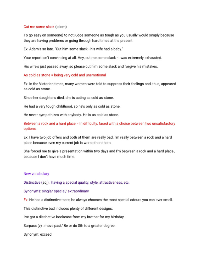 Understanding "Cut Me Some Slack" | PDF
