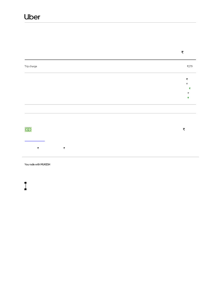 Receipt - 10th Jan2025 - NDLS To Residence | PDF