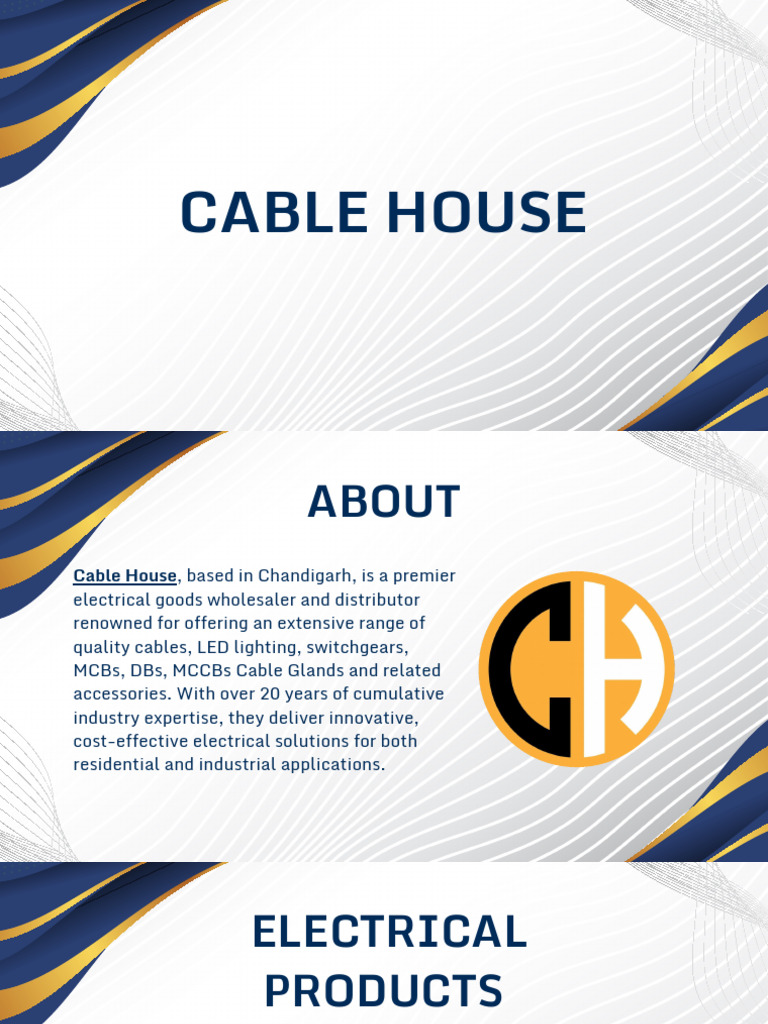 Premier Electrical Goods Distributor Chandigarh | PDF | Electrical ...