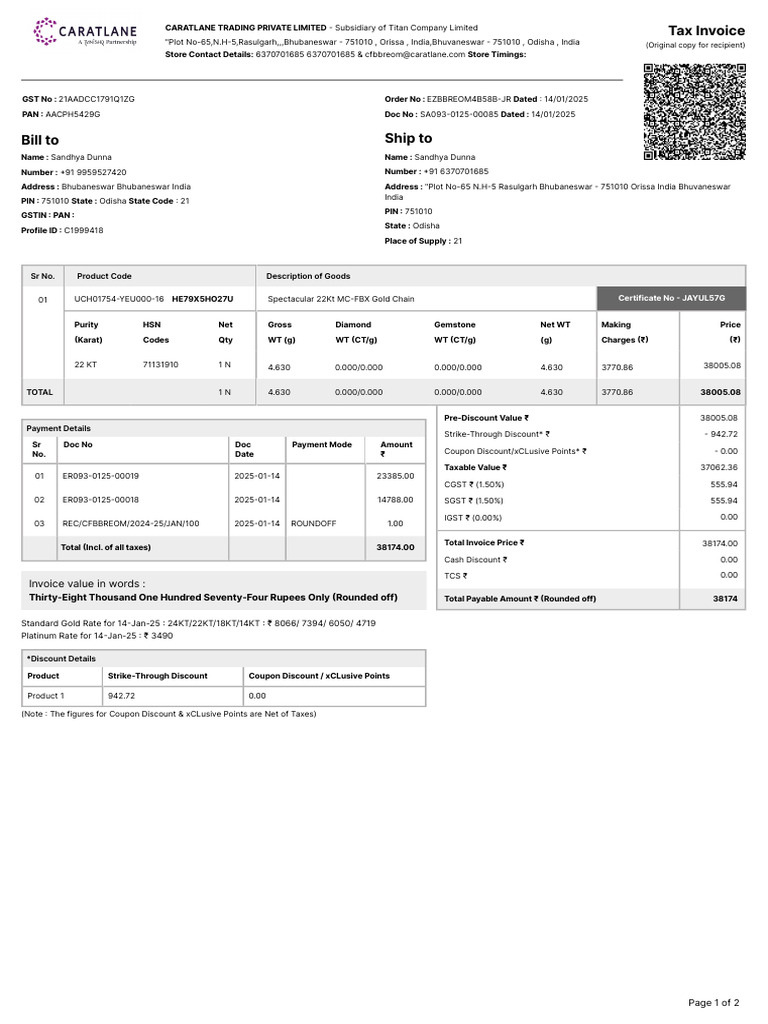 1744466170624_invoice | PDF | Invoice | Taxes
