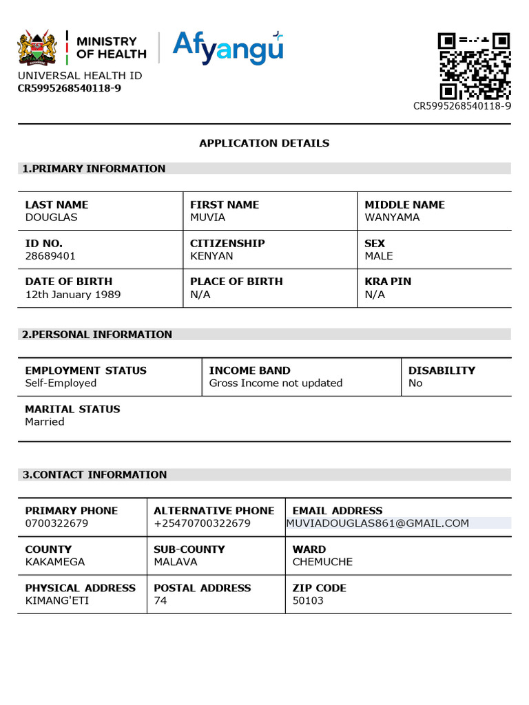 Muvia Wanyama Douglas Sha | PDF