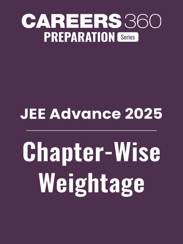 JEE Advance Chapter-Wise Weightage - 1742444507429 | PDF | Chemistry ...