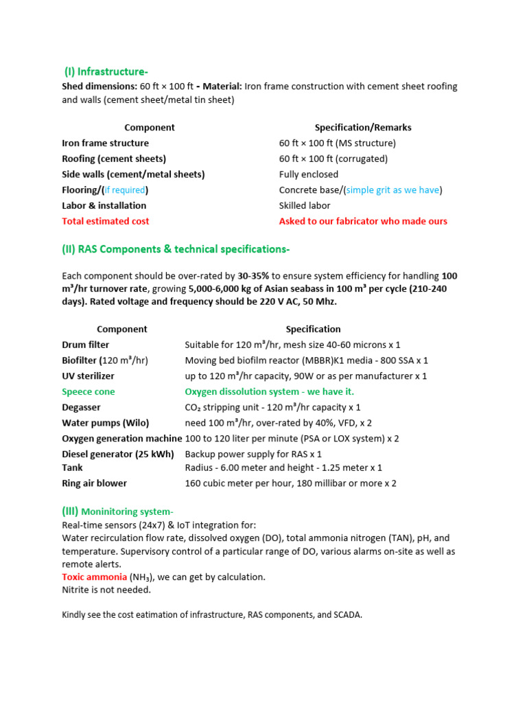RAS Components and Infrastructure Overview | PDF