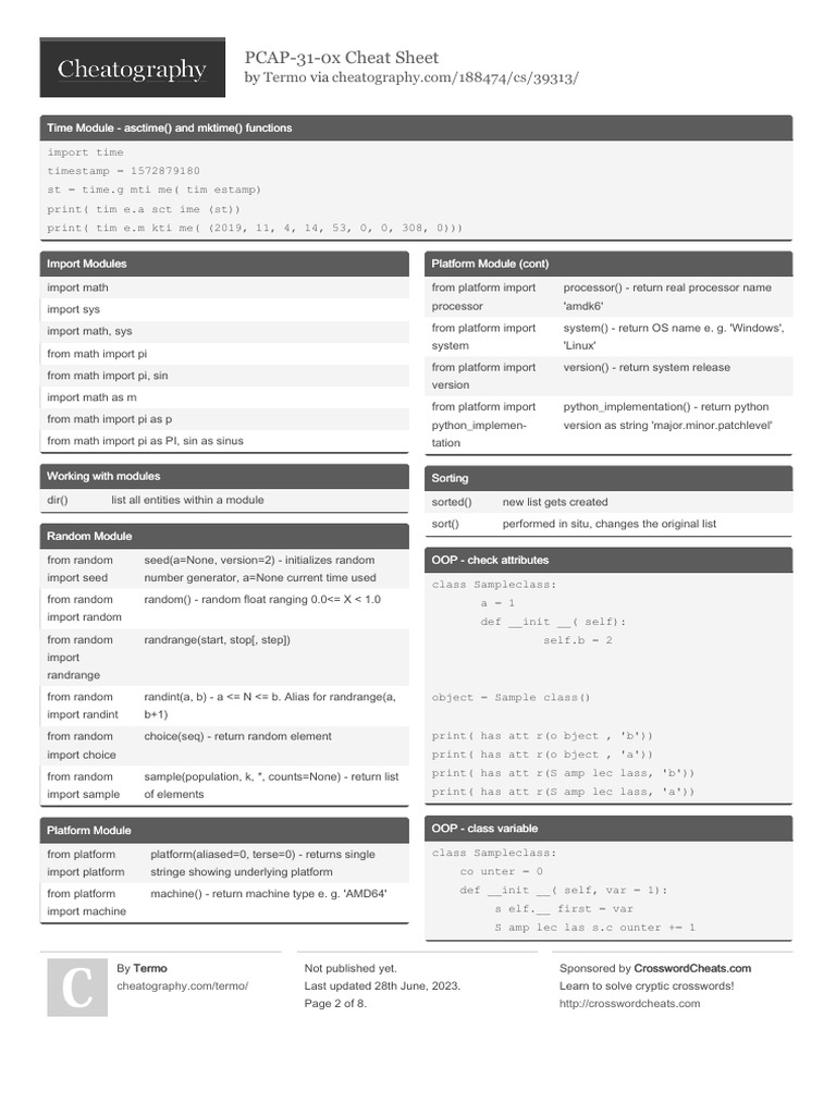 termo_pcap-31-0x.bw | PDF | Object Oriented Programming | Software Development