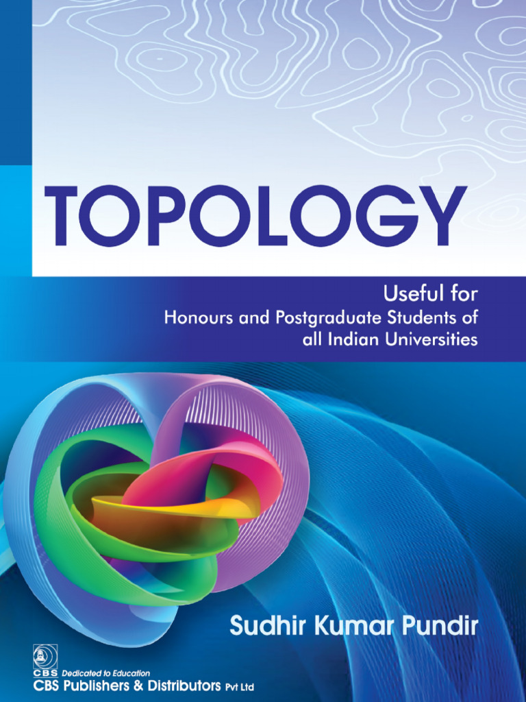 Topology by Sudhir Kumar Pundir | PDF | Set (Mathematics) | Numbers