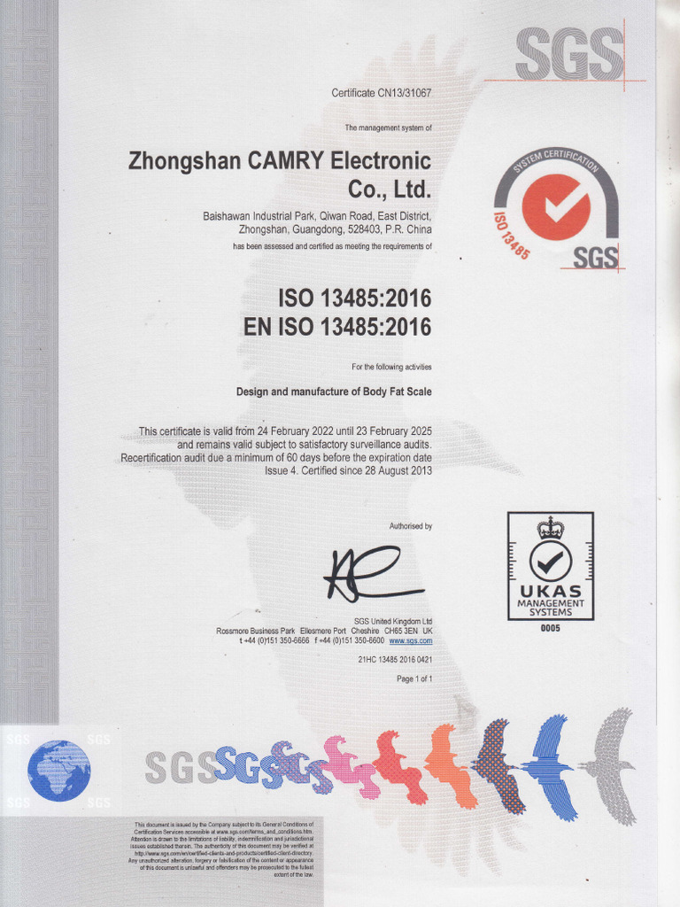 Contoh ISO 13485 | PDF