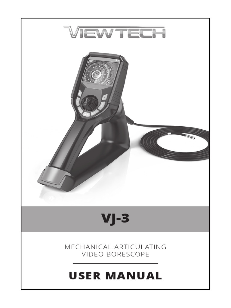 ViewTech-BorescopeManual VJ3A 2.2mm 0921 | PDF | Battery Charger
