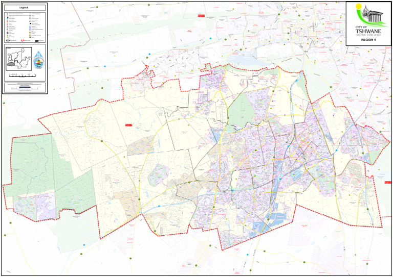 Tshwane Regions 4 | PDF
