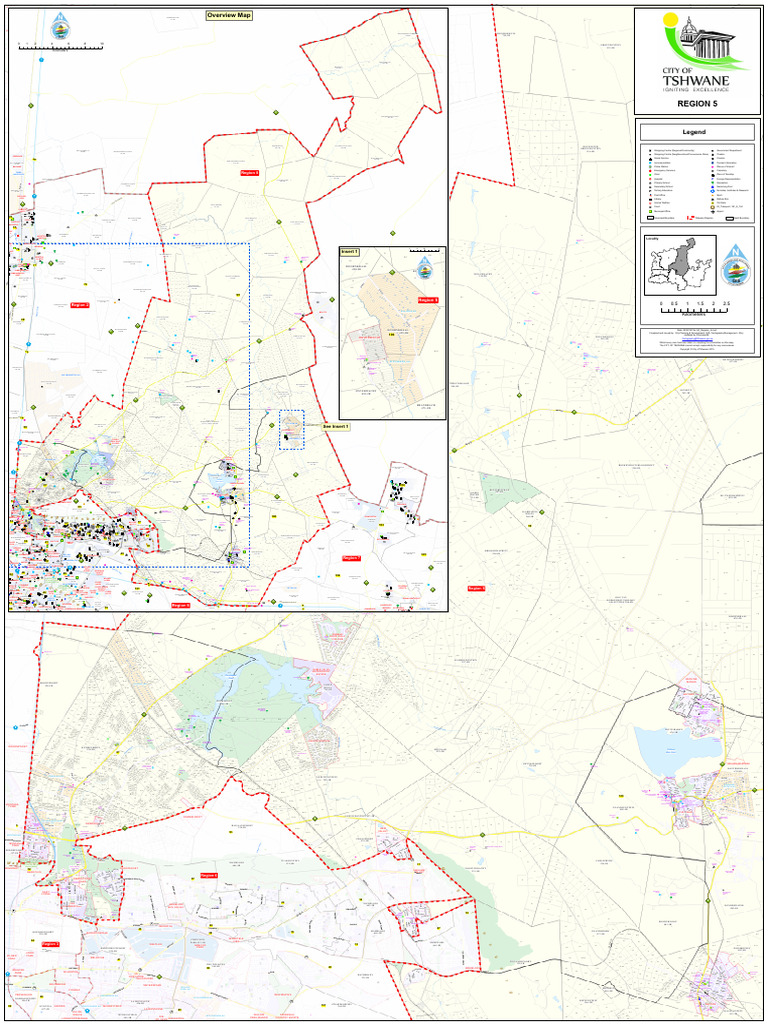 Tshwane Regions 5 | PDF