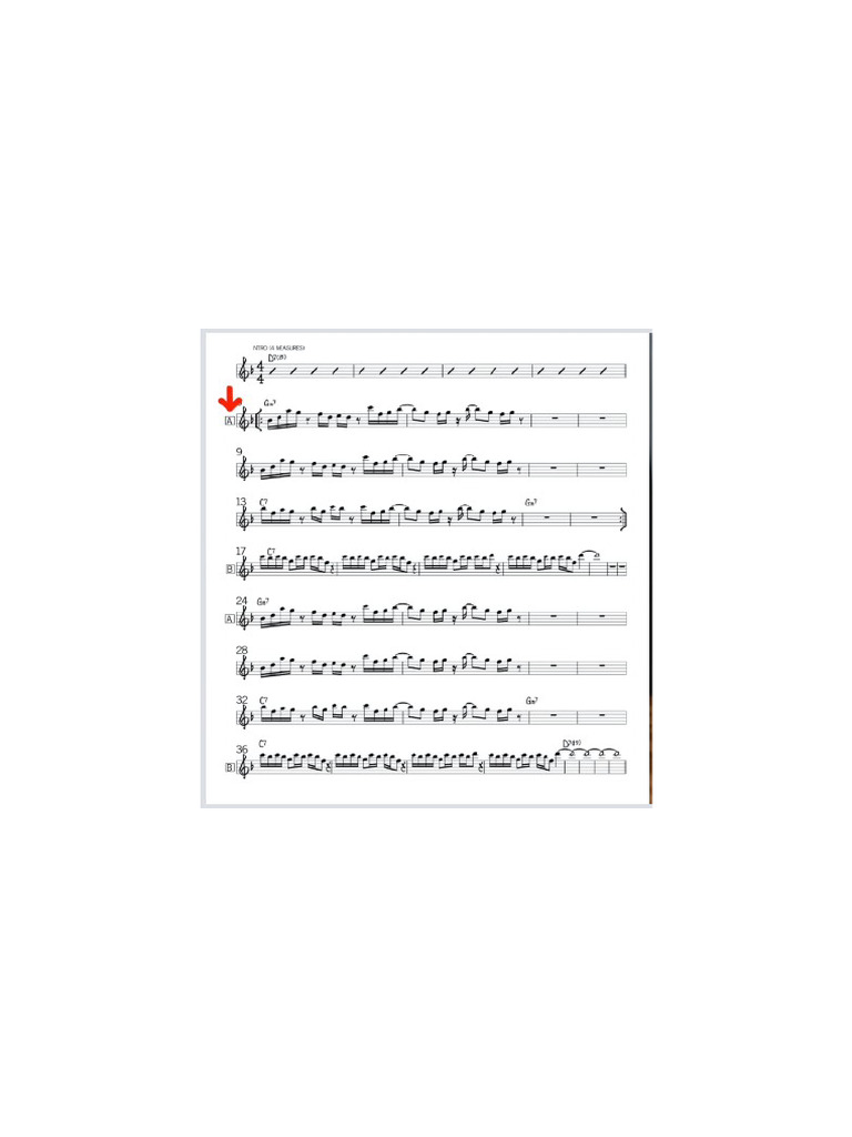 Exo saxo funk Impr p2 | PDF