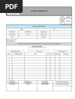 Material Pull Out Form PDF | PDF