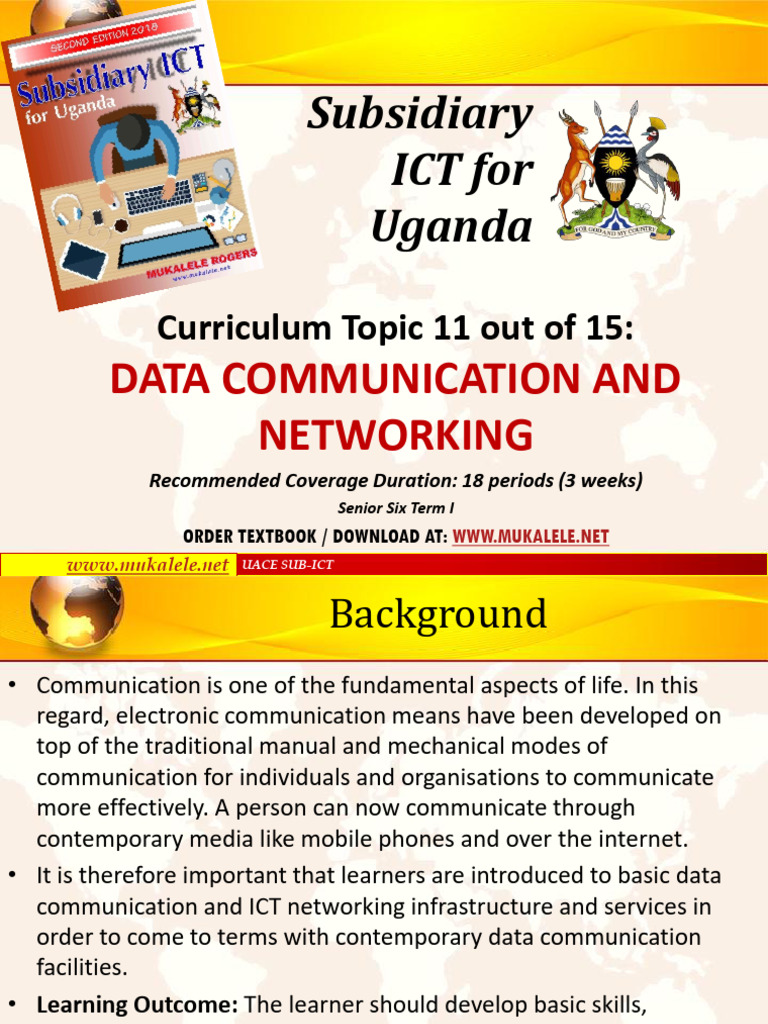 11 Data Communication and Networking | PDF | Computer Network | Transmission Medium