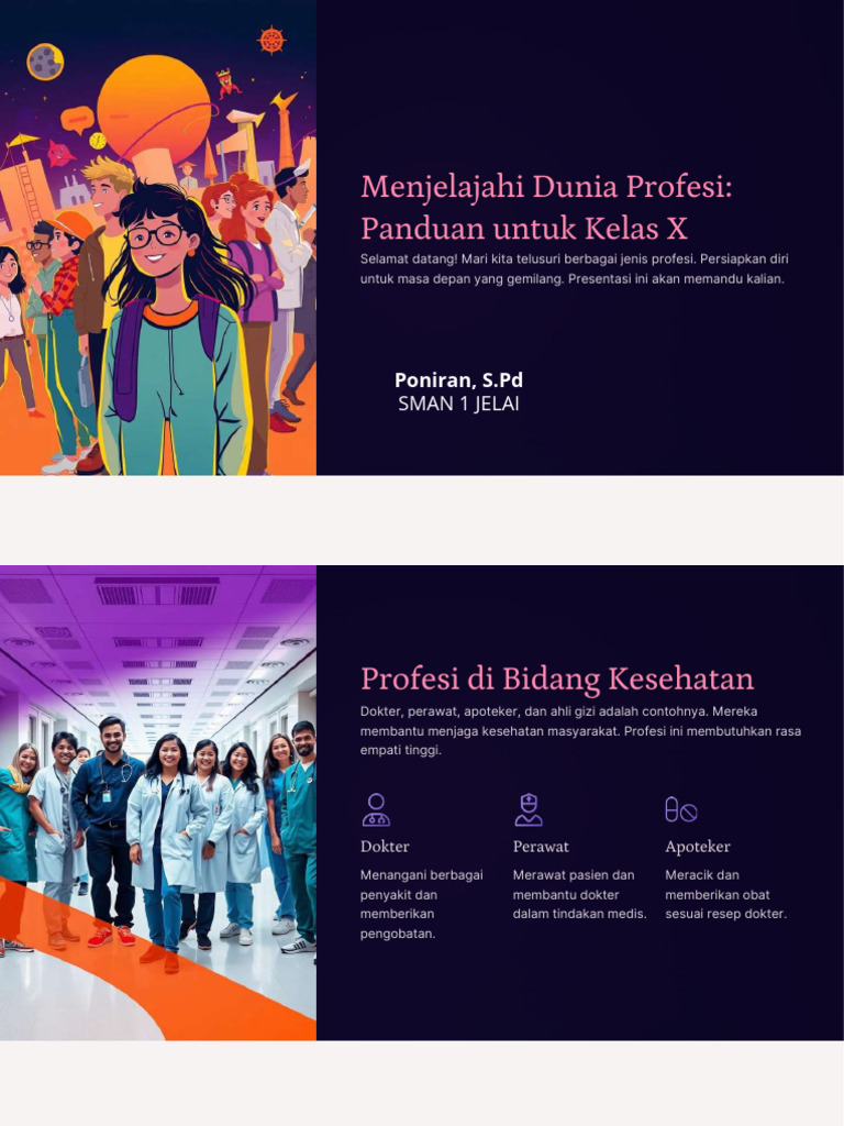 Menjelajahi-Dunia-Profesi-Panduan-untuk-Kelas-X.pdf (1) - Compressed | PDF