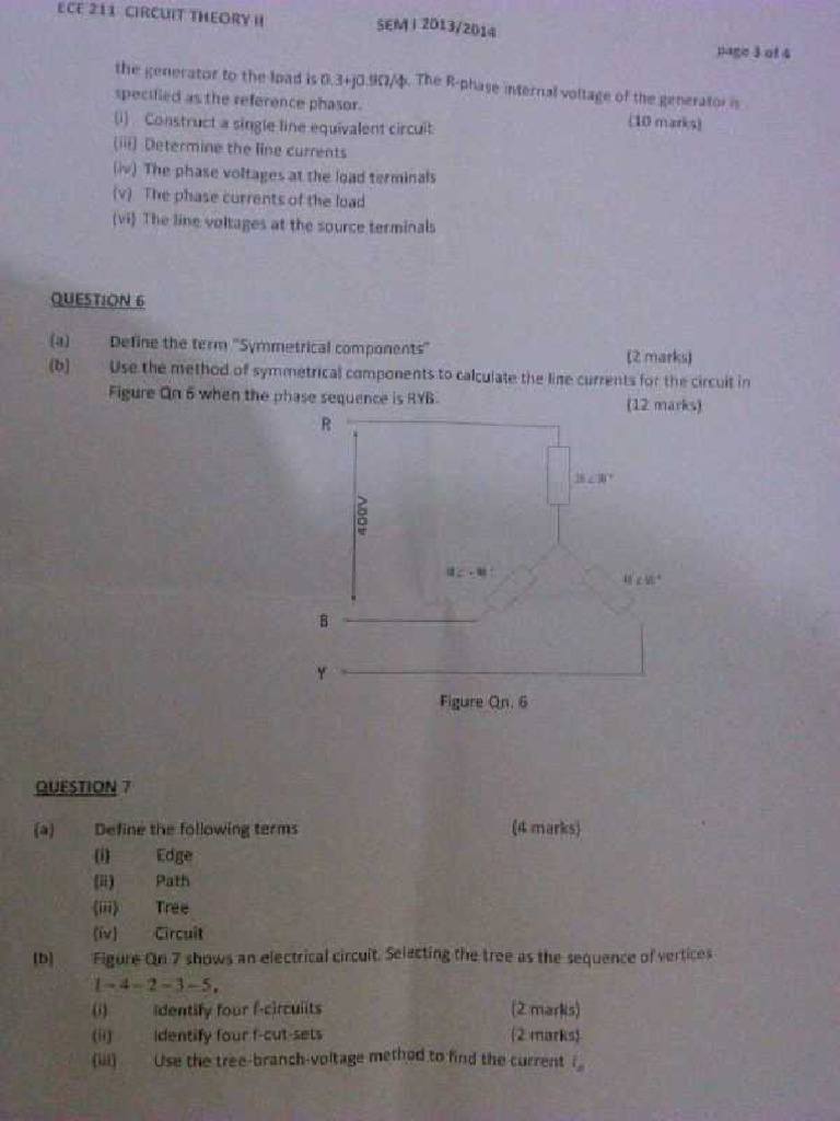 Circui Theory Ii - Ece 211 - 1632758172 | PDF