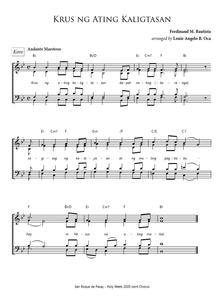 Krus NG Ating Kaligtasan | PDF