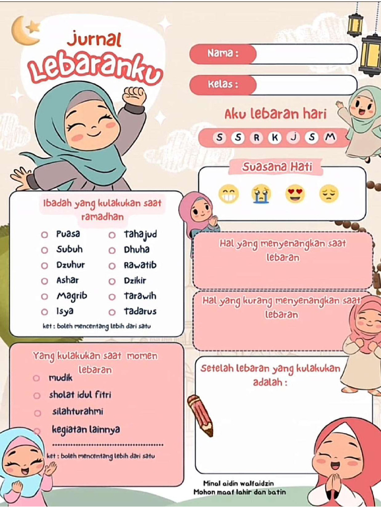 Jurnal Lebaran | PDF